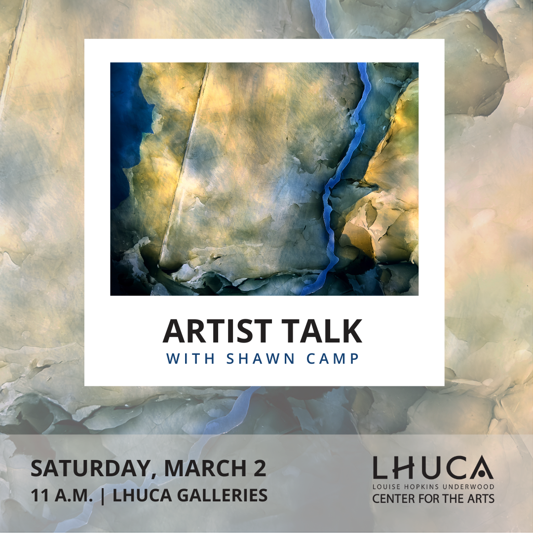 Artist Talk with Shawn – The Louise Hopkins Underwood Center for the Arts